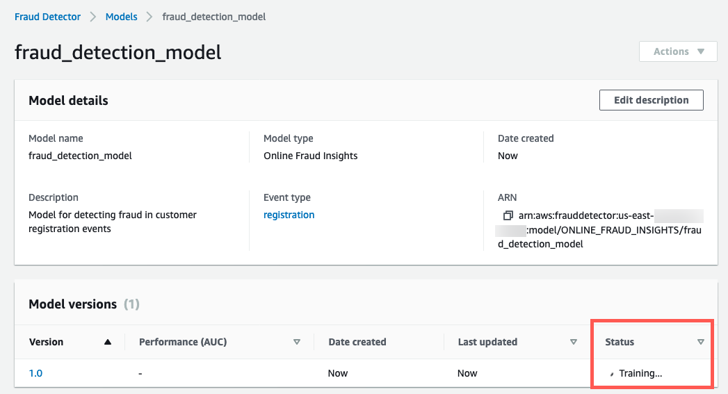 Build Train And Deploy A Fraud Detection Model With Amazon Fraud Detector 2435